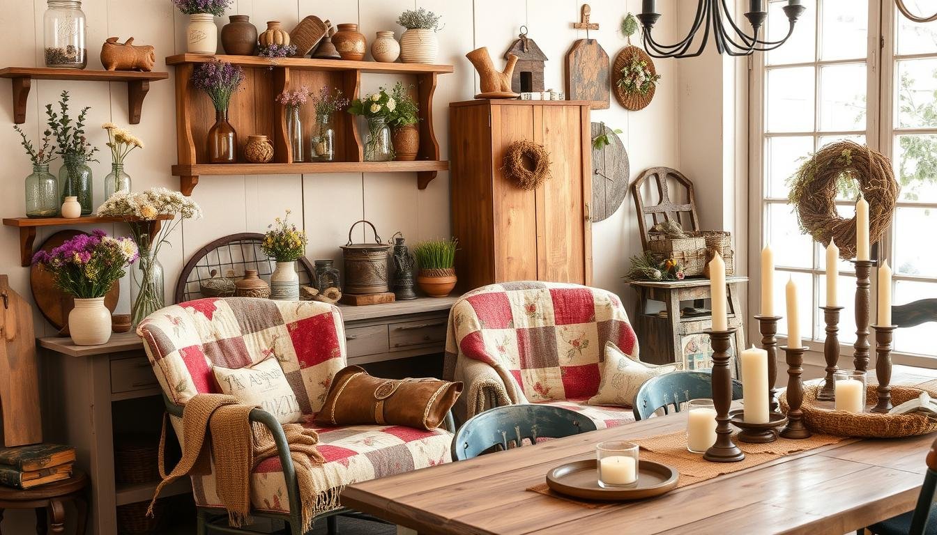 Country Squares Post: Rustic DIY Decor Guide